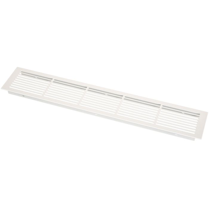 Ventilation Grate 500 x 86 White - QualityFittings
