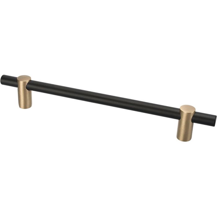 Bar Handle 'Torini' Brass Black - QualityFittings
