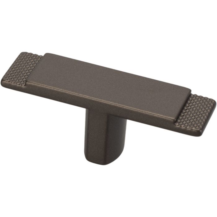 Cabinet Knob 'Mix' Titanium Bronze Knurled - QualityFittings