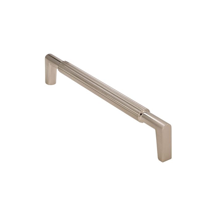 Bar Handle 'Hint' Stainless Steel Effect Ribbed - QualityFittings