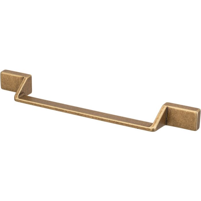 D Handle 'Offset' Antique Bronze - QualityFittings