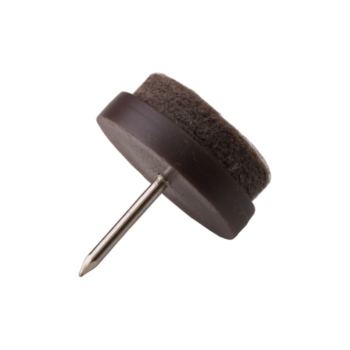 Furniture Felt Glide with Nail Brown - QualityFittings