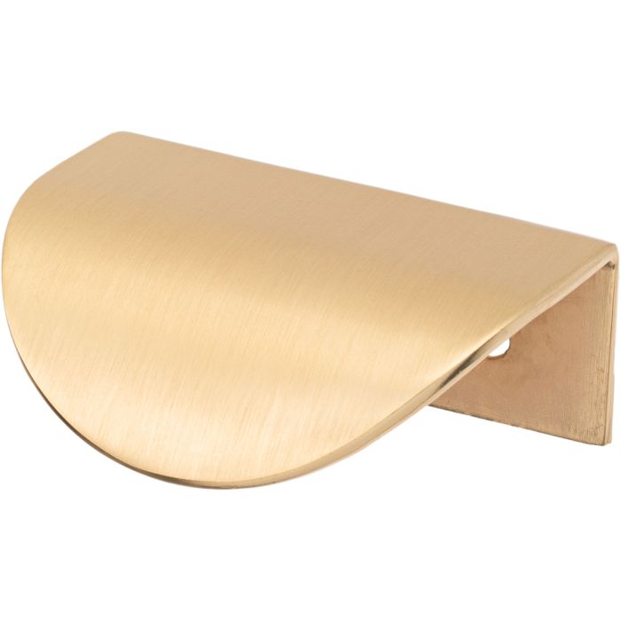 Profile Handle 'Hide' Brushed Brass - QualityFittings