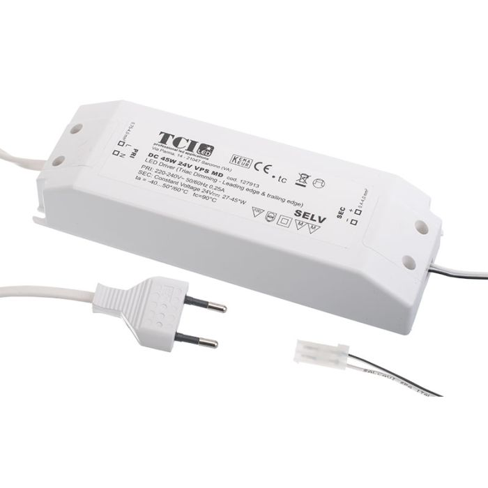 Driver LED 24V 45W Dimmable Complete - QualityFittings