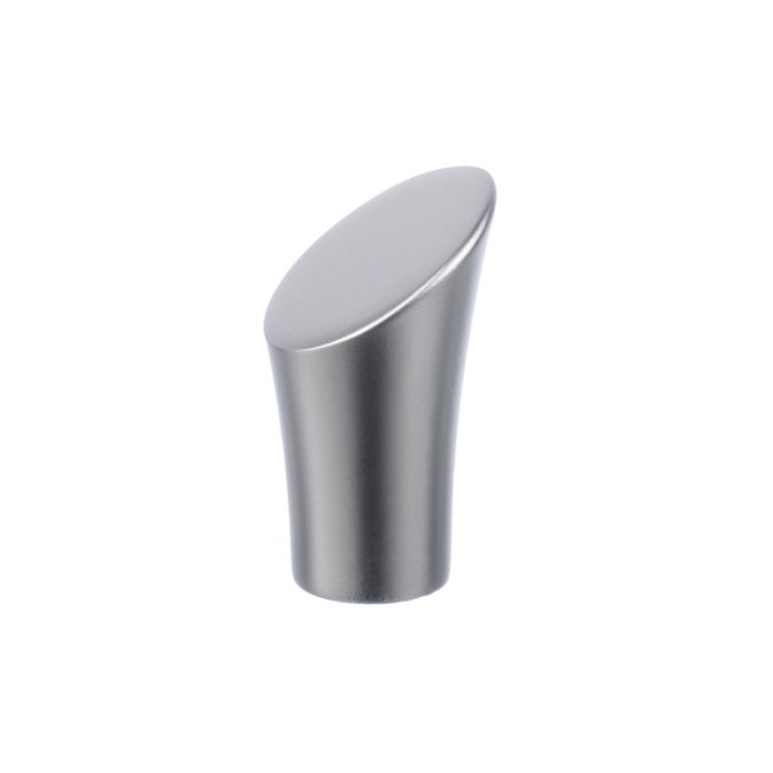 Cabinet Knob "Slope" Matt Chrome - QualityFittings
