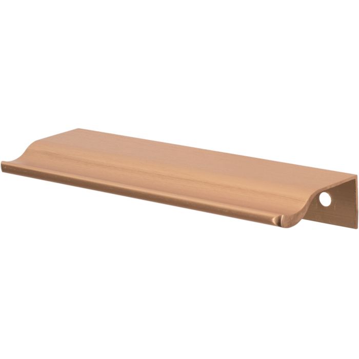 Profile Handle 'Chamfer' Brushed Brass - QualityFittings