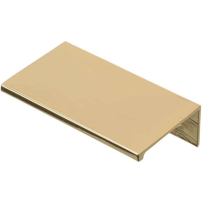 Profile Handle 'West' Polished Brass - QualityFittings