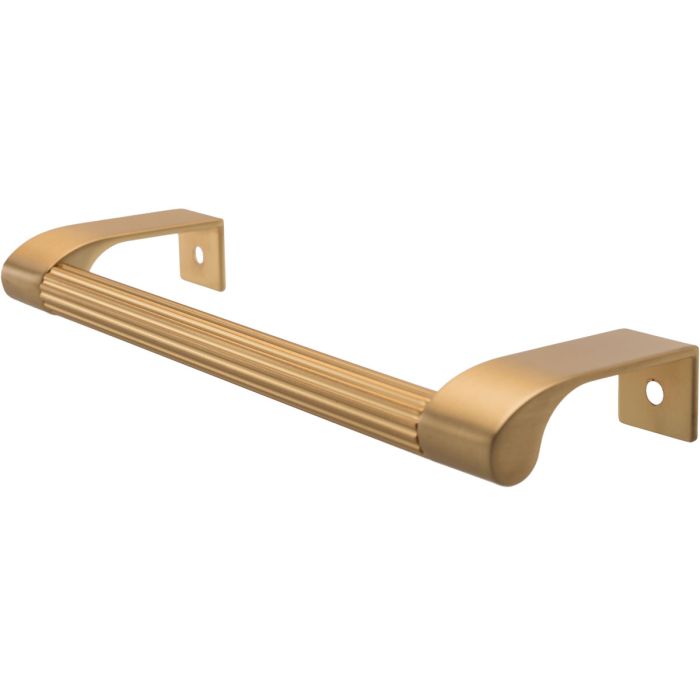 Bar Handle 'Art-Edge' Brushed Brass - QualityFittings
