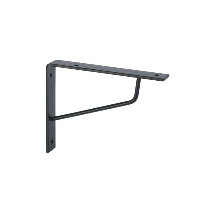Shelf Bracket 'Spring' Black - QualityFittings