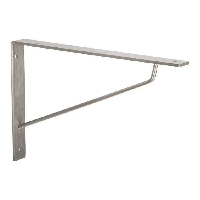 Shelf Bracket Spring Stainless Steel Effect