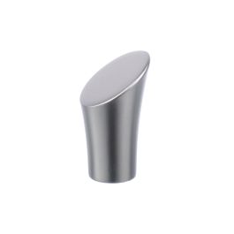 Cabinet Knob "Slope" Matt Chrome - QualityFittings