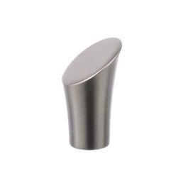 Cabinet Knob "Slope" Matt Nickel - QualityFittings
